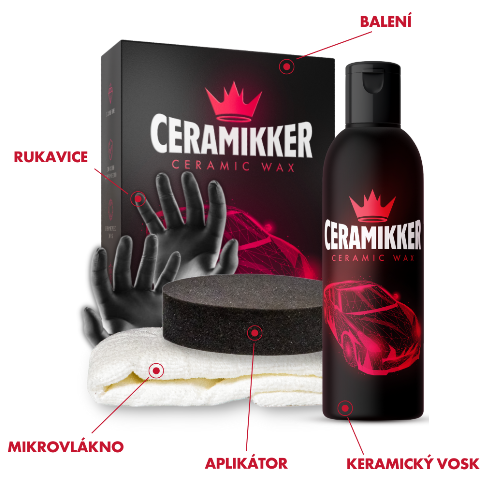 CERAMIKKER Ceramic Wax - keramický vosk na auto - Ceramikker